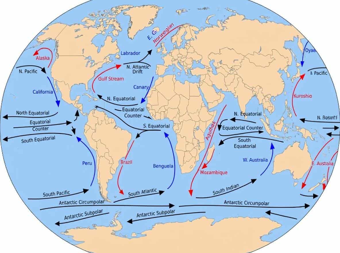 Découvrez la carte du monde et ses continents : Pays, océans et capitales